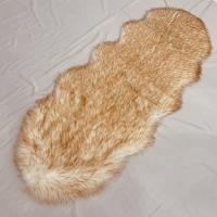 China Sculptured Chair Genuine Sheepskin Cushion Pads Carpets Special Shaped for sale