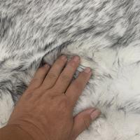 China Black Soft Sheepskin Stool Pad Faux Fur For Seat Home Decoration for sale