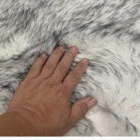 China Black Soft Sheepskin Stool Pad Faux Fur For Seat Home Decoration for sale