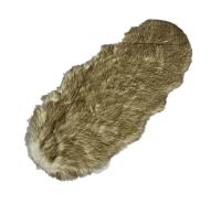 China Shaggy Wool Seat Pad Sheepskin Bench Pad Rugs For Home Decor for sale