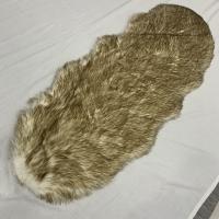 China Shaggy Wool Seat Pad Sheepskin Bench Pad Rugs For Home Decor for sale