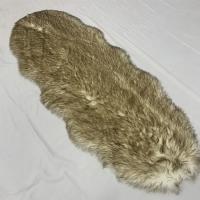 China Shaggy Wool Seat Pad Sheepskin Bench Pad Rugs For Home Decor for sale