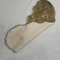 China Shaggy Wool Seat Pad Sheepskin Bench Pad Rugs For Home Decor for sale