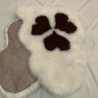 China 65x180 Plush Faux Sheepskin Carpet White Fur Rug for sale