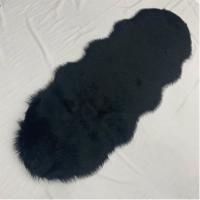 China Auto Upholstery Lambs Wool Sheepskin Floor Mats Thick Wool for sale