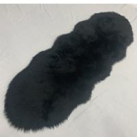 China Auto Upholstery Lambs Wool Sheepskin Floor Mats Thick Wool for sale