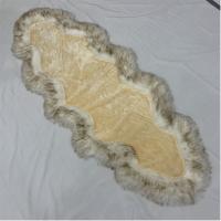 China Bedroom Washable Faux Sheepskin Chair Pad For Seat PELT for sale
