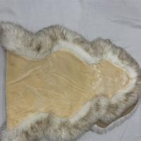 China Bedroom Washable Faux Sheepskin Chair Pad For Seat PELT for sale
