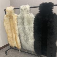 China 30KG Faux Sheepskin Cushion Pads For Chair Dyed Pattern Custom for sale