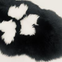 China PELT Sheepskin Floor Mats Faux Fur Mink Rug Cushions for sale