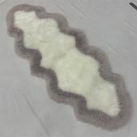 China Fake Sheepskin Bench Pad Fluffy Seat Pad Floor Mat for sale