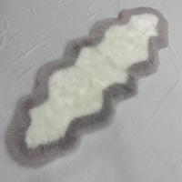 China Fake Sheepskin Bench Pad Fluffy Seat Pad Floor Mat for sale