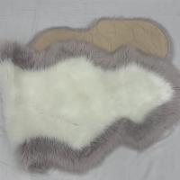 China Fake Sheepskin Bench Pad Fluffy Seat Pad Floor Mat for sale