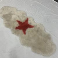 China Home Decor PELT Sheepskin Cushion Pads Lambswool Seat Pad for sale