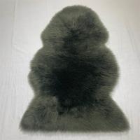 China Black Chair Sheepskin Cushion Pads Faux Fur OEM for sale