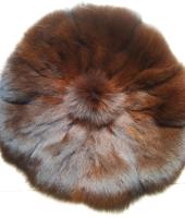 China Imitation Sheepskin Cushion Pads For Seat Round Dyed for sale