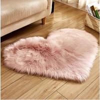 China Soft Plush Sheepskin Floor Mats rug Cushion for Hotel for sale