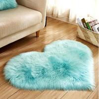 China Soft Plush Sheepskin Floor Mats rug Cushion for Hotel for sale