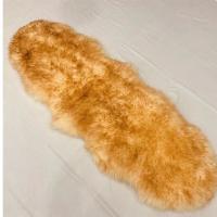 China solid color Close To Skin Sheepskin Car Seat Pad Cushion Simple Life for sale