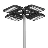 China 250W Durable High Mast LED Flood Light Moistureproof Black Color for sale