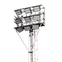 China Aluminium Freeway LED High Mast Lights Practical Black White Color for sale
