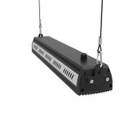China Aluminium 200W LED Linear High Bay Lights Practical Black Color for sale