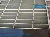 China Stainless Steel 304 grade Steel Bar Grating for food industries | 25x5mm load Bar | electro polish for sale