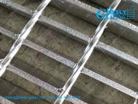 China 80micron galvanized coating Steel Bar Grating | 30X5mm load bar | 8mm cross bar | 1X2m | HeslyGrating-China for sale