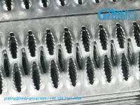 China Perforated Metal Grip Strut Safety Grating Plank | Anti-skidding Stairs | HeslyGrating-China for sale