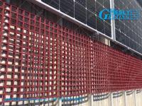 China Phenolic Resin Molded Fiberglass Grating | Gritted Surface | 38mm thickness | Brow | HeslyGrating-China for sale