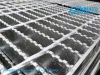 China Forge Welded Bar Grating | Serrated Anti-skidding Surface | Hot Dipped Galvanized Coating - HeslyGrating for sale