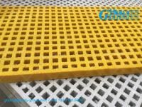 China Mini Hole Fiberglass Molded Grating | 20X20mm square hole | 50mm thickness | Hesly Grating - China Factory sales for sale