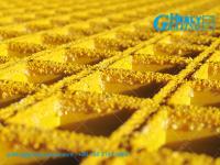 China Vinyl Ester Molded FRP Grating | 38mm depth | 38X38mm hole |  - HeslyGrating, China Factory exporter for sale
