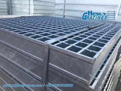 China High Quality Welded Steel Bar Grating | I profile Load bar | 80micron zinc layer | HeslyGrating Factory sales for sale