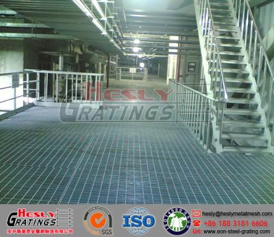 China Metal Bar Grating Industrial Platform for sale