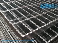 China Forge Welded Bar Grating | Serrated Anti-skidding Surface | 60μm Hot Dipped Galvanized Coating - HeslyGrating for sale