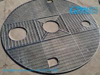 China Welded Steel Bar Grating | 30X5mm bearing bar | Composited Round | 60μm Zinc coating - Hesly Grating China Supplier for sale