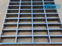 China Presslock Steel Bar Grating | 50X5mm bearing bar | 80μm Zinc coating | Heavy Duty Load | Hesly Grating China Supplier for sale