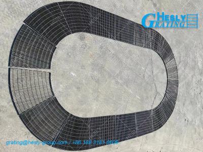 China Composite Round Steel Bar Grating | 50micron zinc layer | HeslyGrating Factory sales | China Supplier for sale