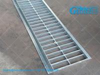 China Hot Dipped Galvanised Mild Steel Trench Drain Grate System | Hesly China Grating Factory Sales for sale