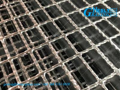 China 30X50mm pitch Galvanized Steel Bar Grating | 40X5mm load bar | Hesly Grating - China Supplier for sale