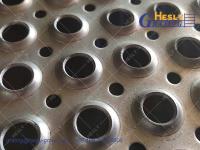 China Galvanized Perf-O Grip Strut Grating Tread, Width 300mmX1200mm,2.5mm thickness, 50mm height, China HESLY Grating factory for sale