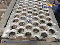 China O-grip Safety Grating Plank, width 300mm, 2.5mm thickness steel, 2000mm length, Galvanised, China HESLY Grating factory for sale