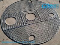 China Forge Metal Bar Grating for tank platform | 60micron Zinc Layer | 50X5mm load bar, HESLY Factory sales China Supplier for sale