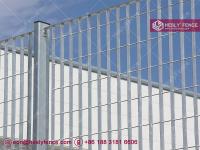 China Steel Grating Fencing | 25X2mm flat bar | 65X132mm hole | High 1m | Width 2m | HeslyGrating China factory for sale