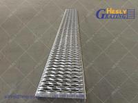 China Diamond Grip strut Grating Walkway, Antiskid Surface, 242mm width, Mild Steel Stairs, 500mm length, Hesly China Factory for sale