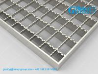 China 6061 Aluminum Alloy Bar Grating, 40X5mm bearing bar, 2X1m, HeslyGrating-China Factory exporter for sale