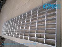 China 6061 Aluminum Alloy Bar Grating, 40X5mm bearing bar, 2X1m, HeslyGrating-China Factory exporter for sale