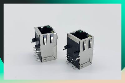 China SMT RJ45 Connector Tab Down for sale