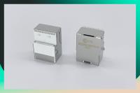 China SMT RJ45 Connector 1x1 Tab-Down 10 / 100Base-T MIC26023-5134W-LF3 PHCONN for sale